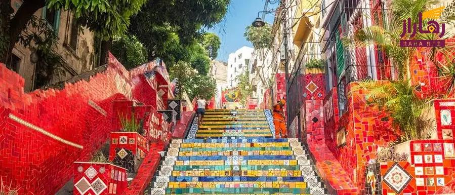 A Unique Glimpse of Brazilian Art: The Colorful Selaron Steps ...